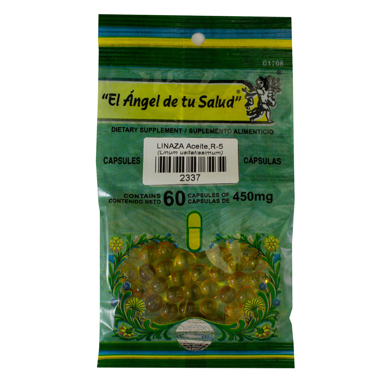 LINAZA Semilla Aceite ™ Cápsula blanda bolsa verde 60 – El Ángel de tu ...