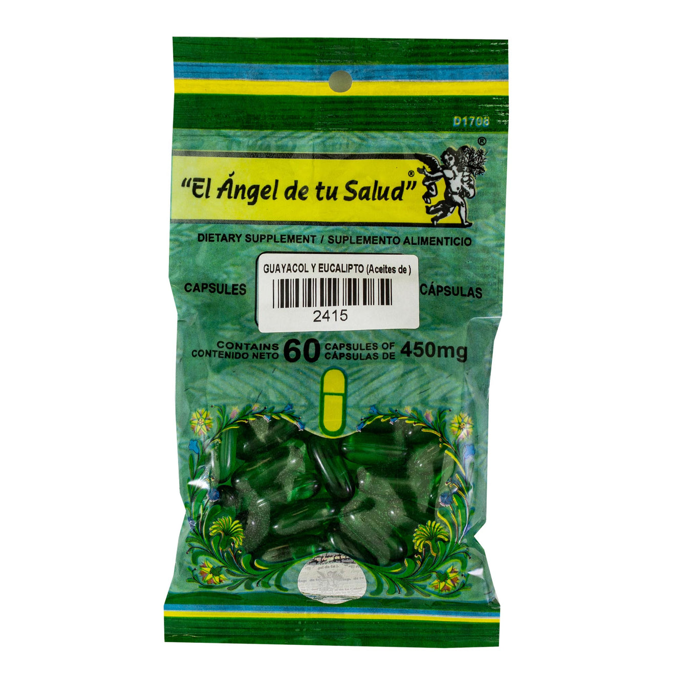 GUAYACOL Y EUCALIPTOL Aceites ™ Cápsula blanda bolsa verde 60 – El ...