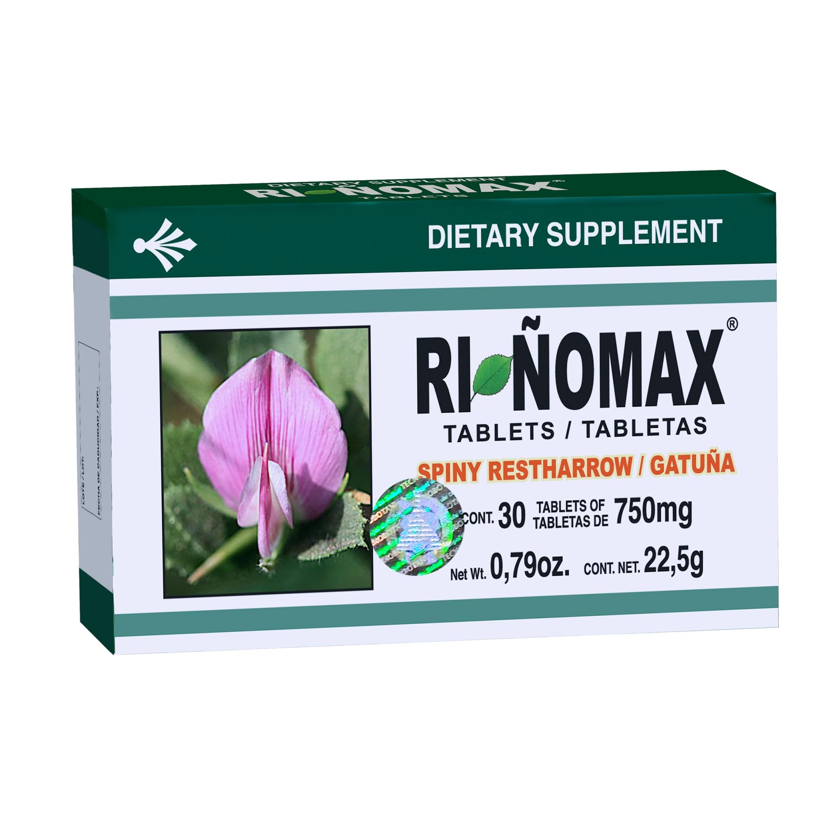 Tabletas RIÑOMAX ® gatuña caja blister 30 – El Ángel de tu Salud
